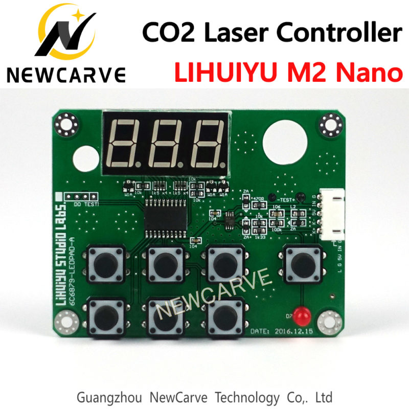 NEWCARVE Lihuiyu Control Panel Board For M2 Nano Main Board CO2 Laser ...
